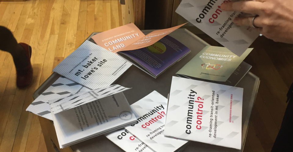 Studio | Staying in Place: Mt Baker Hub Studio